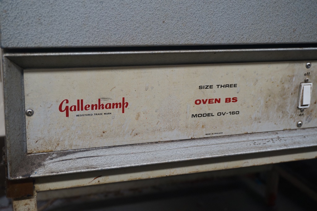 Gallenkamp Oven BS Model OV-160