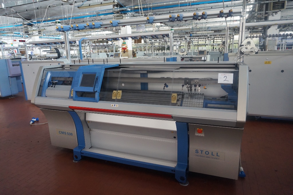 Stoll Model CMS 530 Flat Knitting Machine