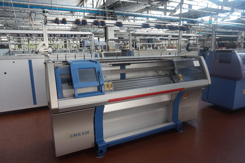 Stoll Model CMS 530 Flat Knitting Machine
