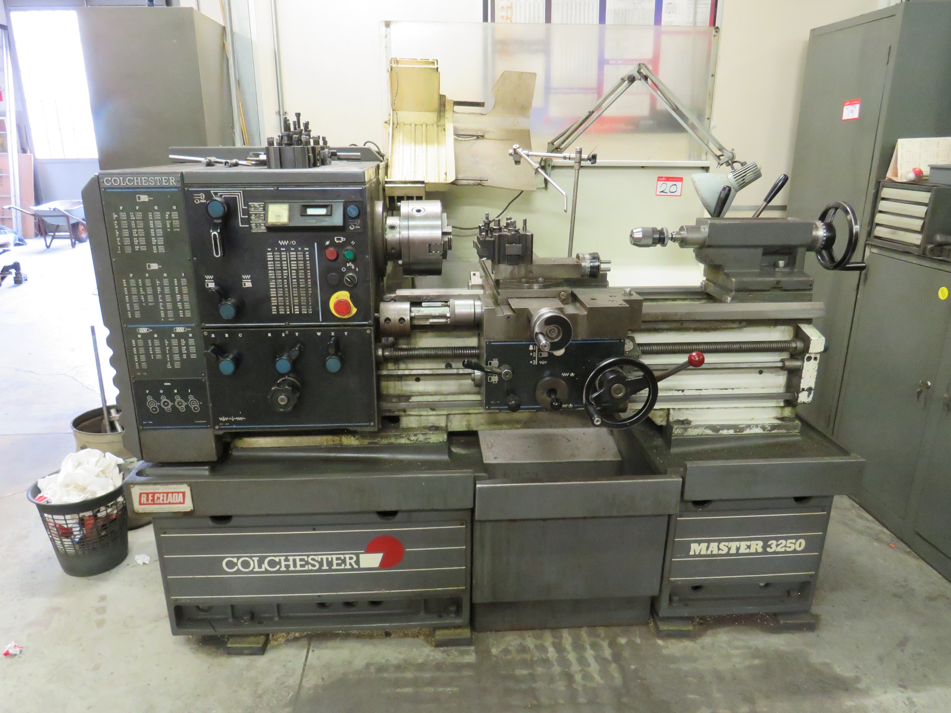 Colchester Master 3250 Gap Bed Lathe