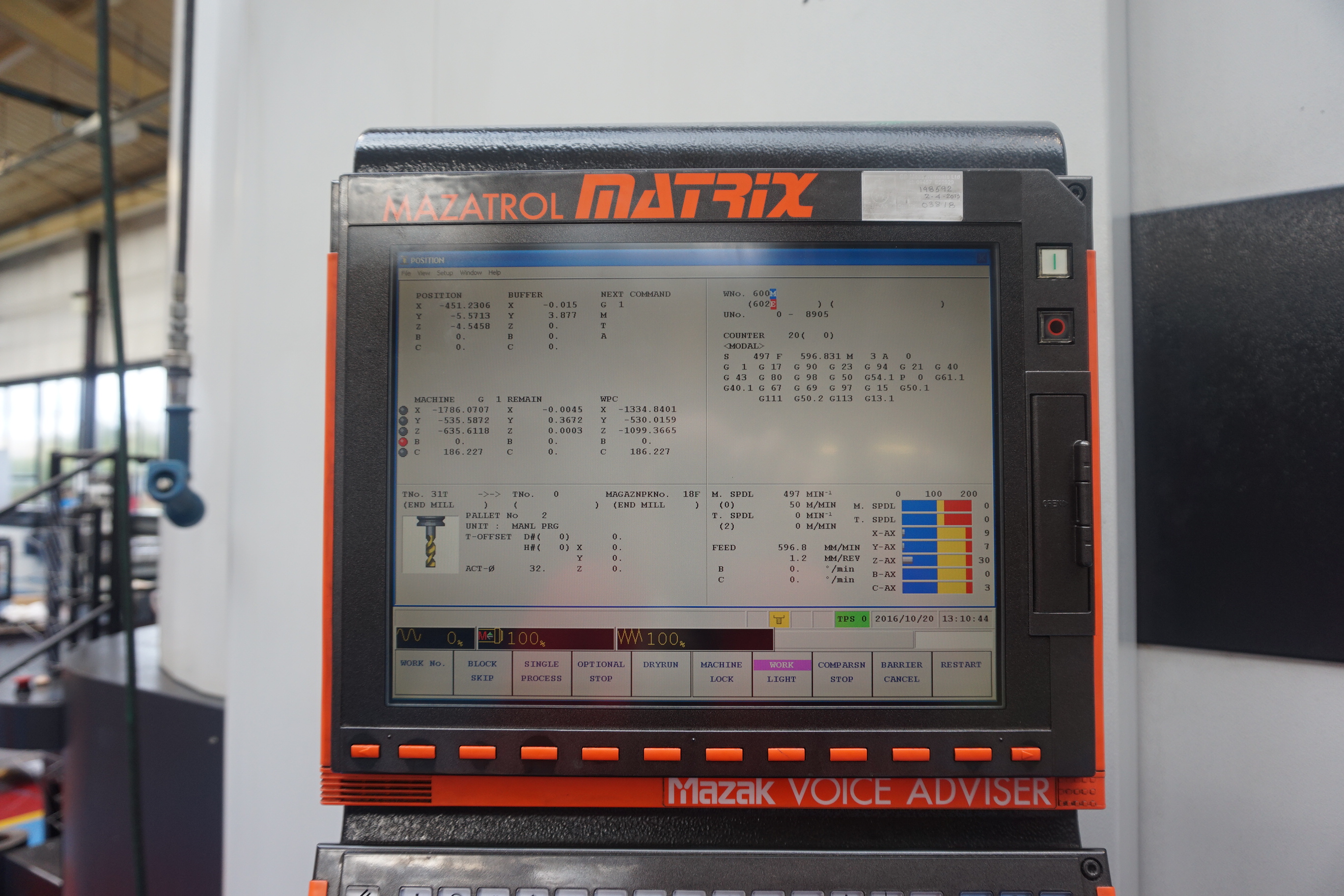 Mazak Integrex E – Tower 1060VII CNC Turning/Milling Machine