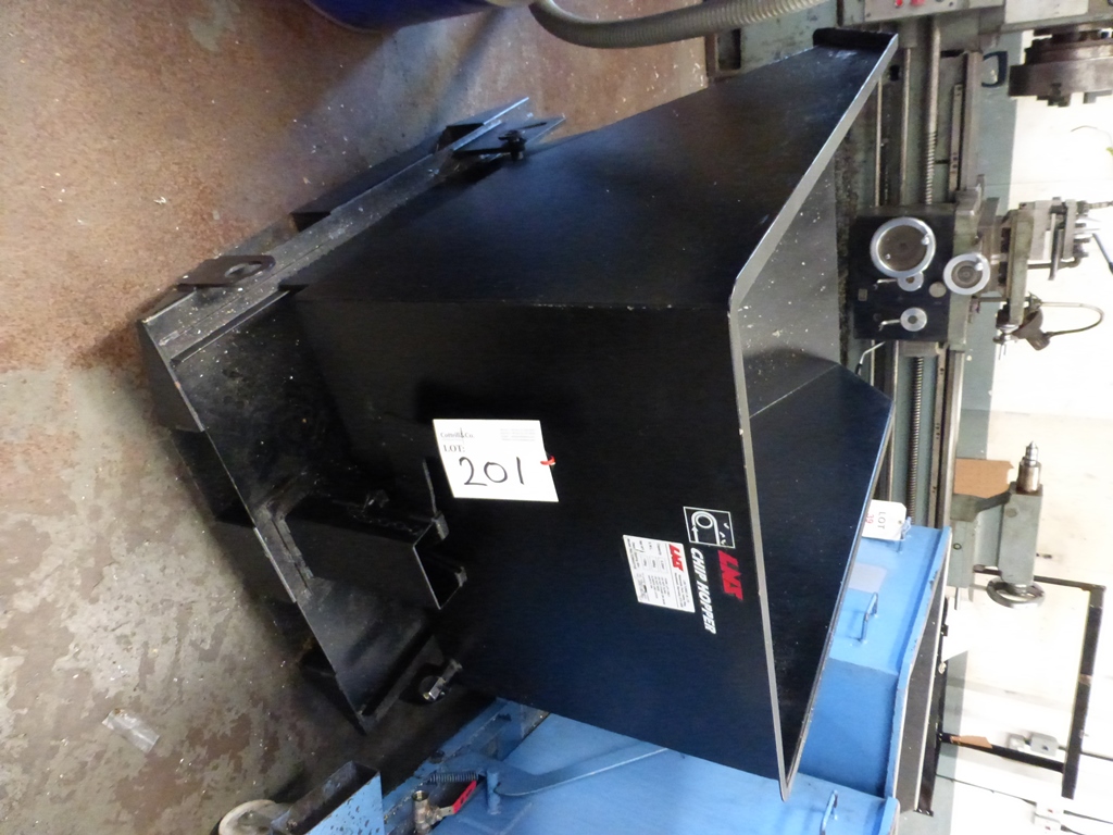 LNS Mobile Forklift Mountable Tipping Skip/Swarf Hopper