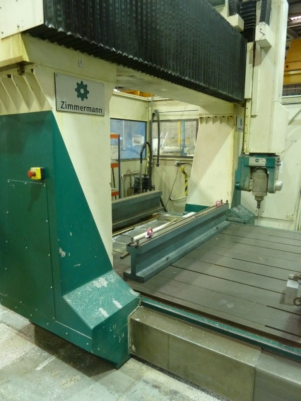 Zimmerman FZ30 5 Axis Floor Mounted Travelling Gantry Milling/Routing ...