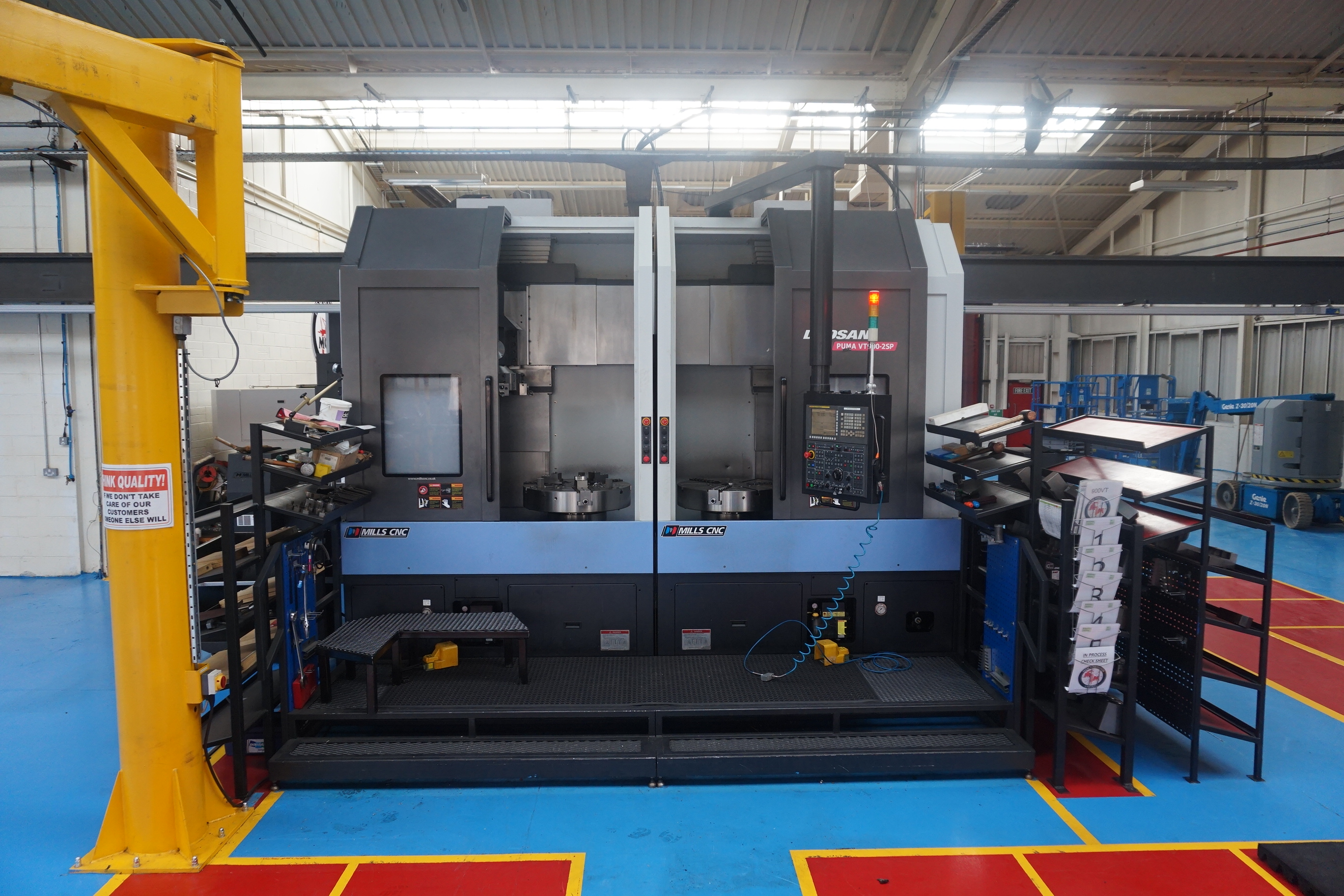 Doosan VT900 2SP Vertical Turning Centre