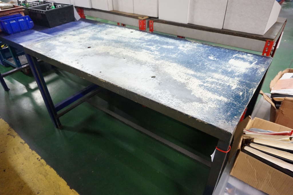 (2) Dexion Steel Workbenches 36” x 24” and Contents