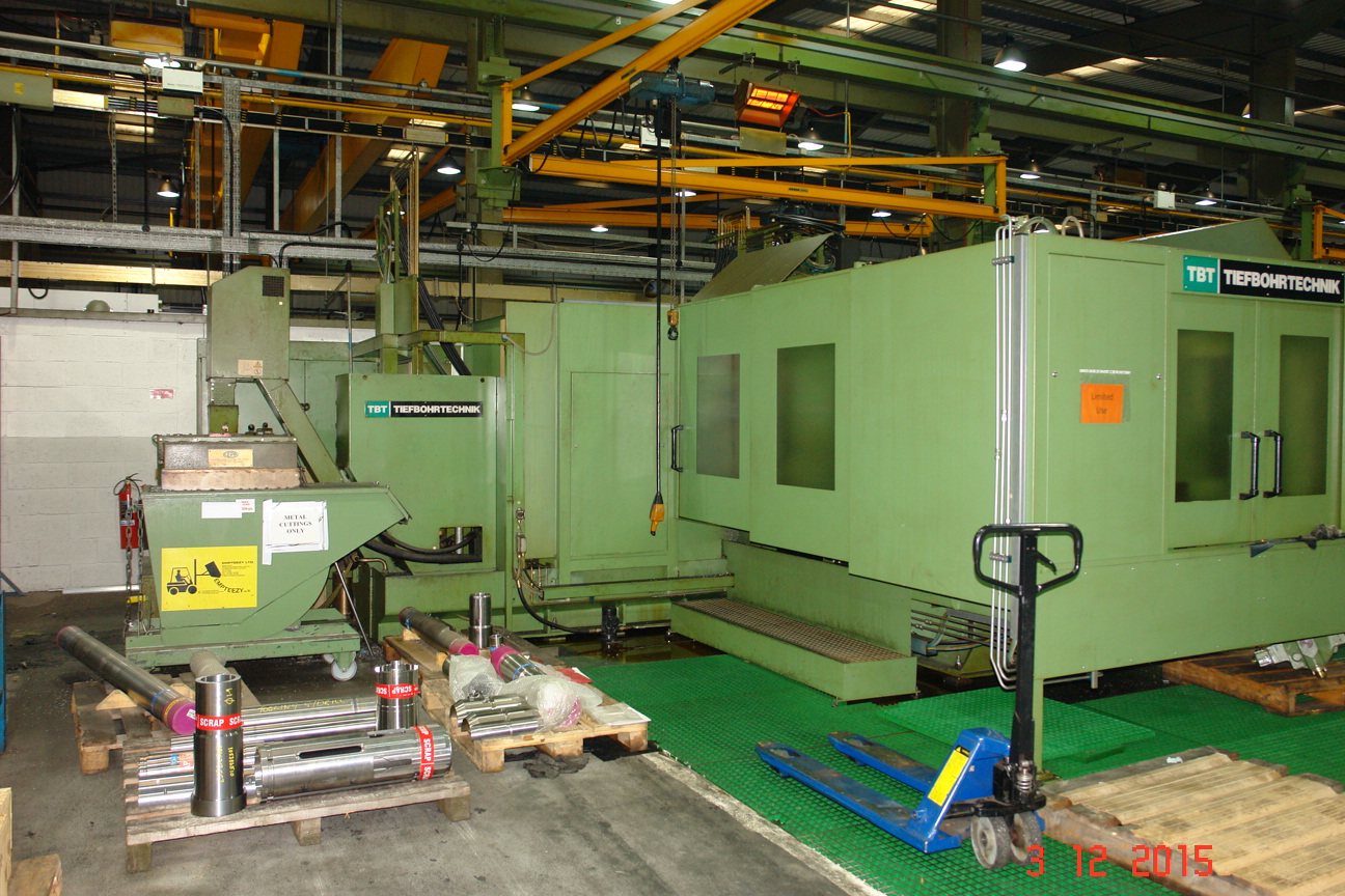 TBT Tiefbohrtechnik BWP 250 Deep Hole Drilling Machine