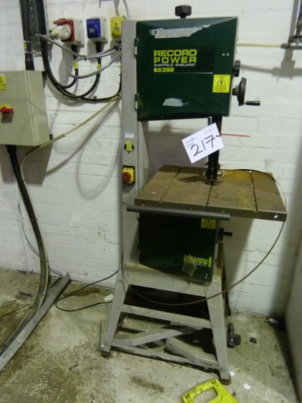 Record BS300 Bandsaw