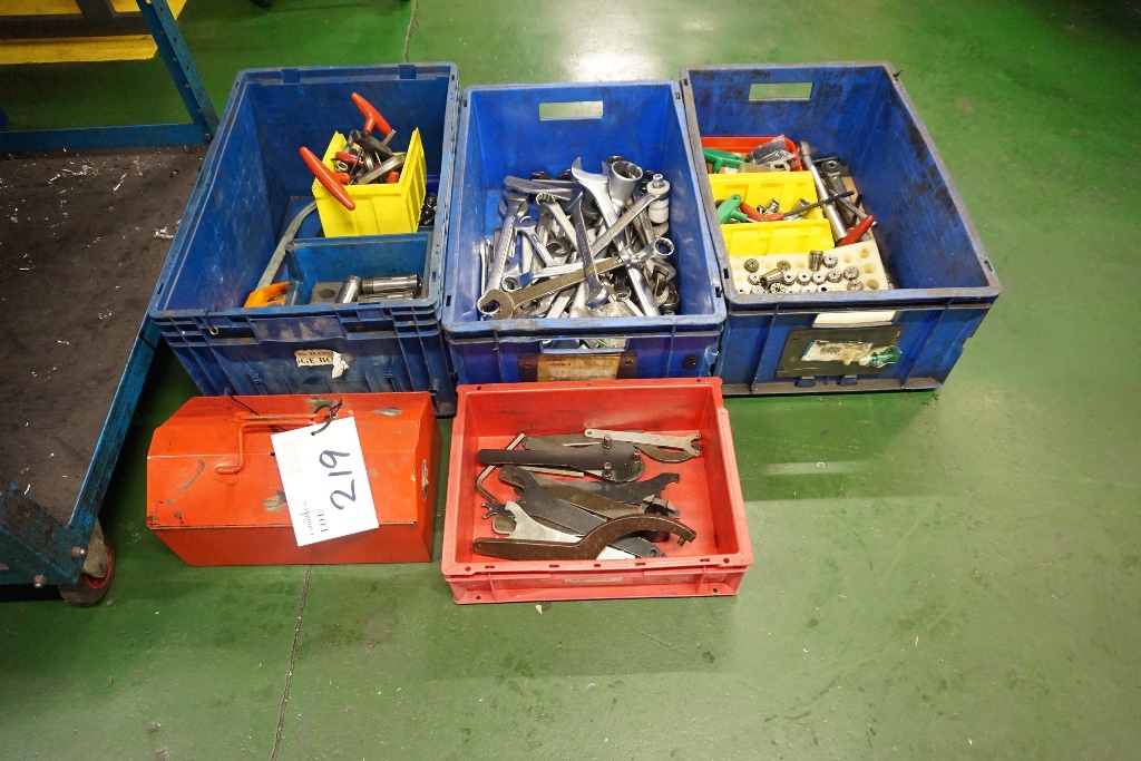Various Hand Tools to Pallet