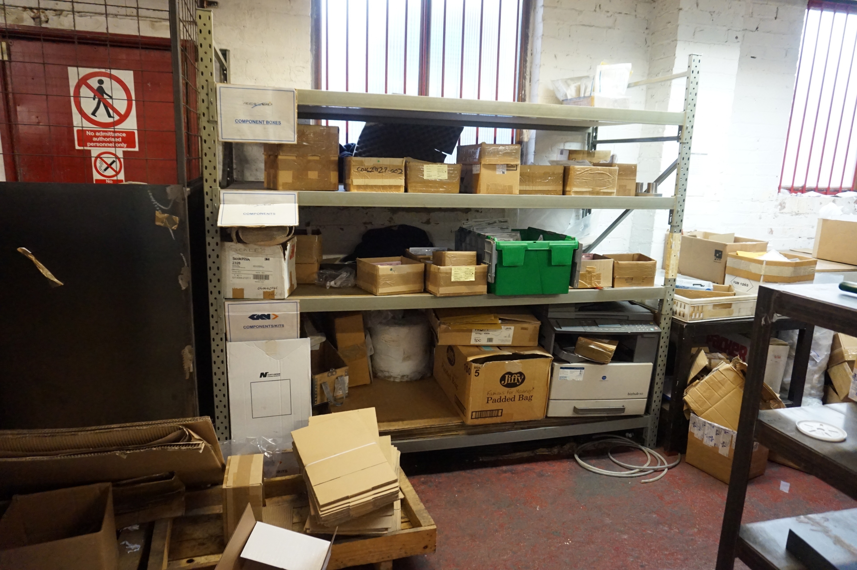 Contents of Store Area