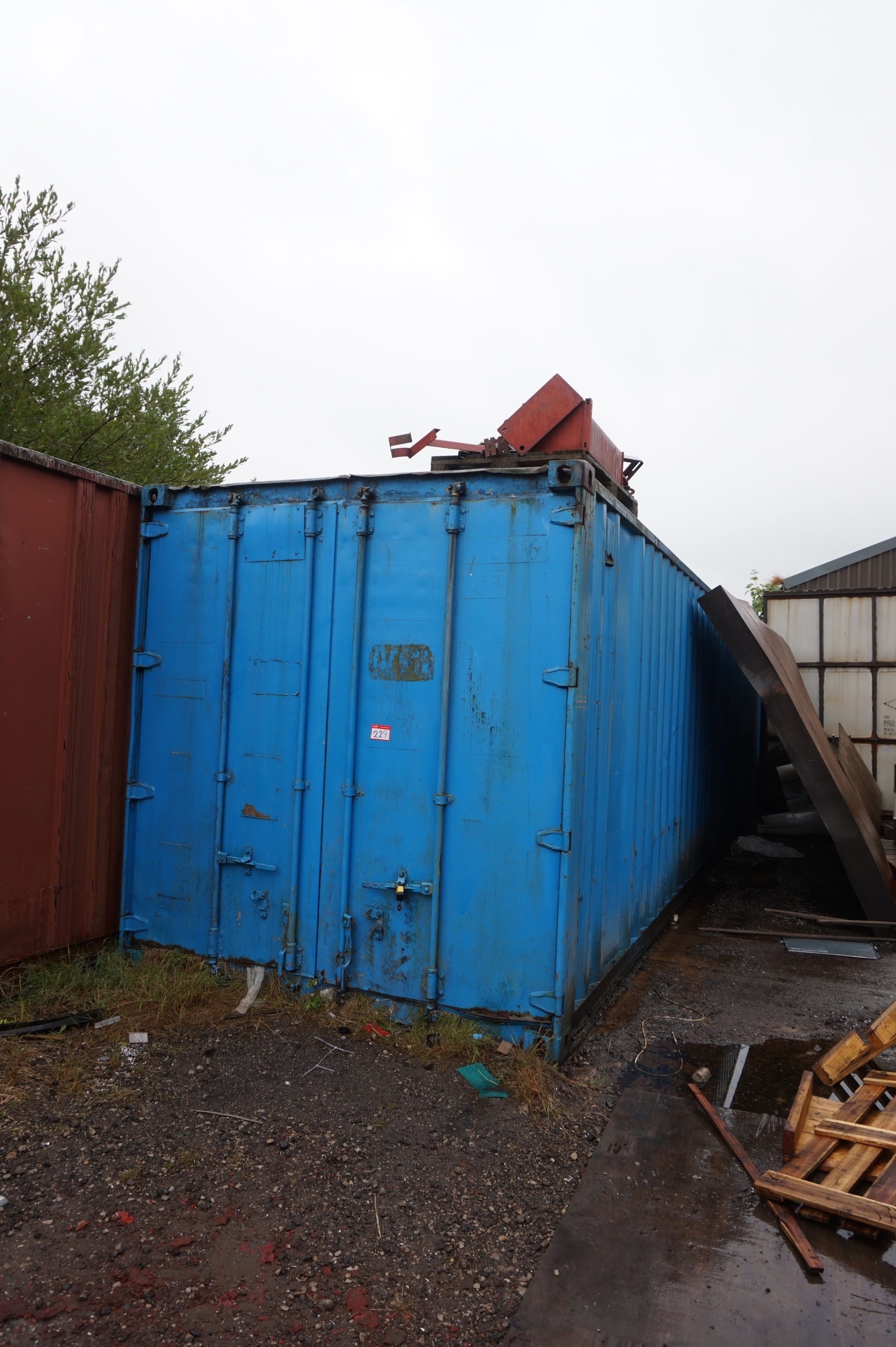 40ft Blue Container