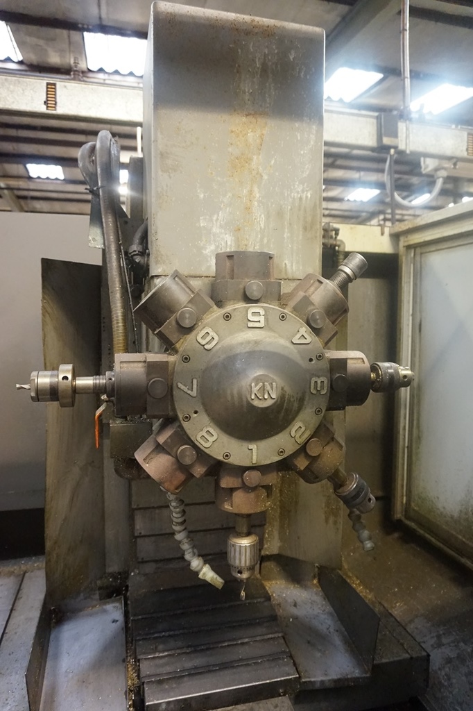 Kira KN 6V Turret Drill Mill Centre with Fanuc OM Control