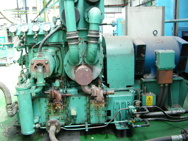 Hamworthy '3TM860W100' High Pressure Air Compressor