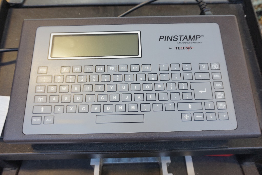Telesis TMP 4500E/470 Pin Stamp Marking System