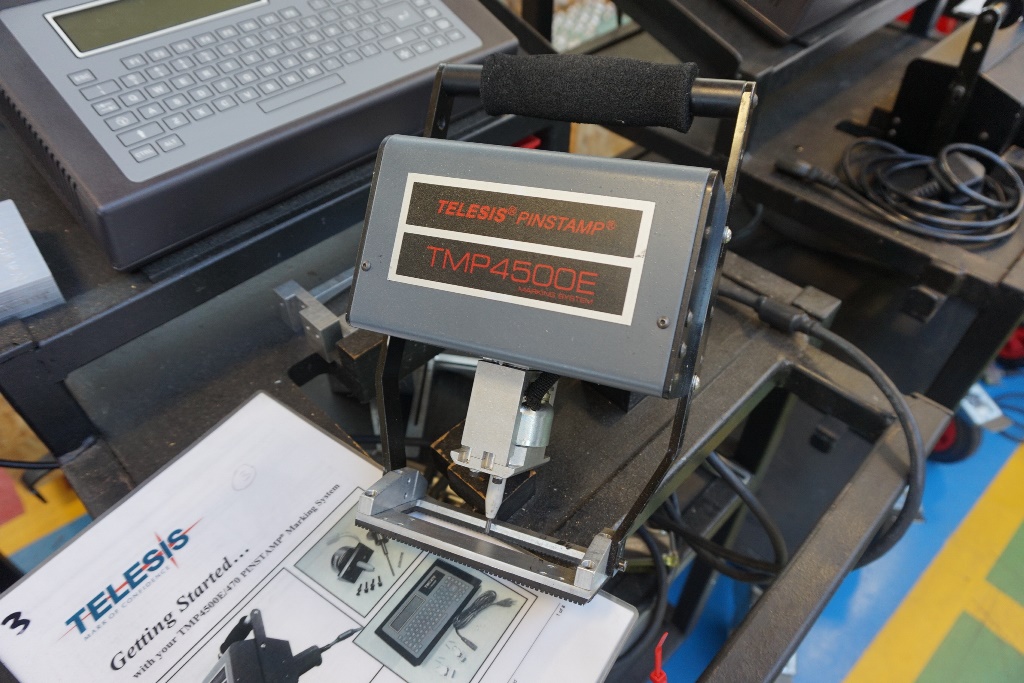 Telesis TMP 4500E/470 Pin Stamp Marking System