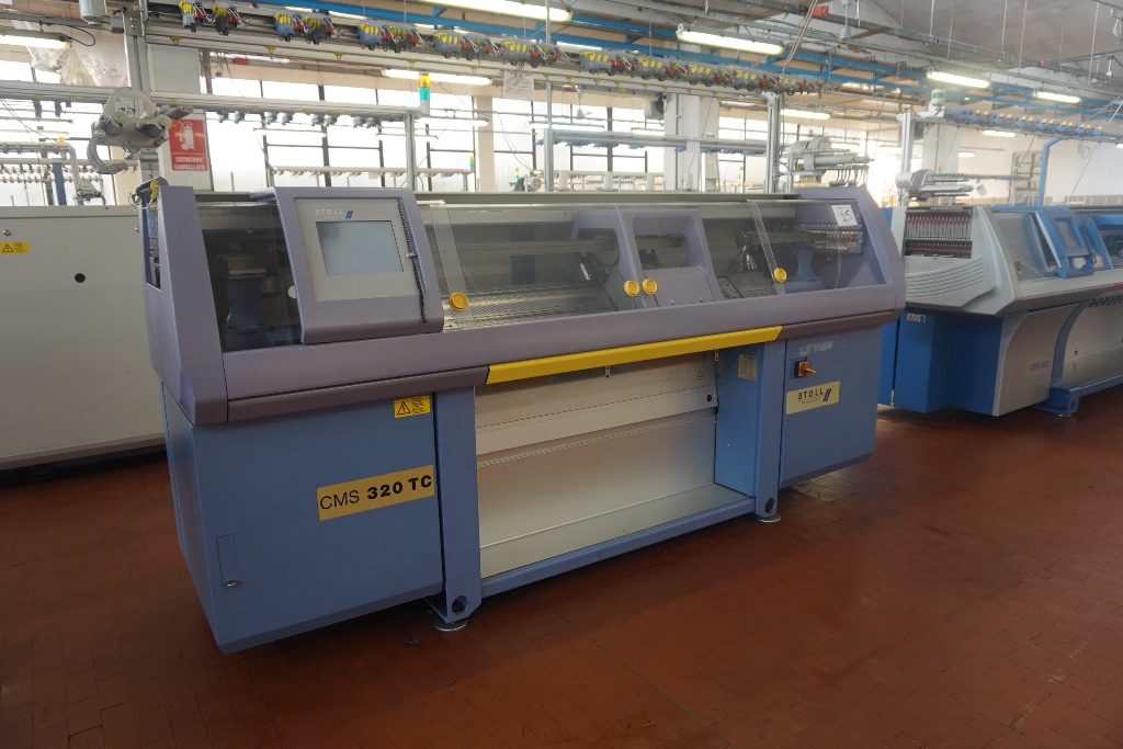 Stoll Model CMS 320 TC Flat Knitting Machine