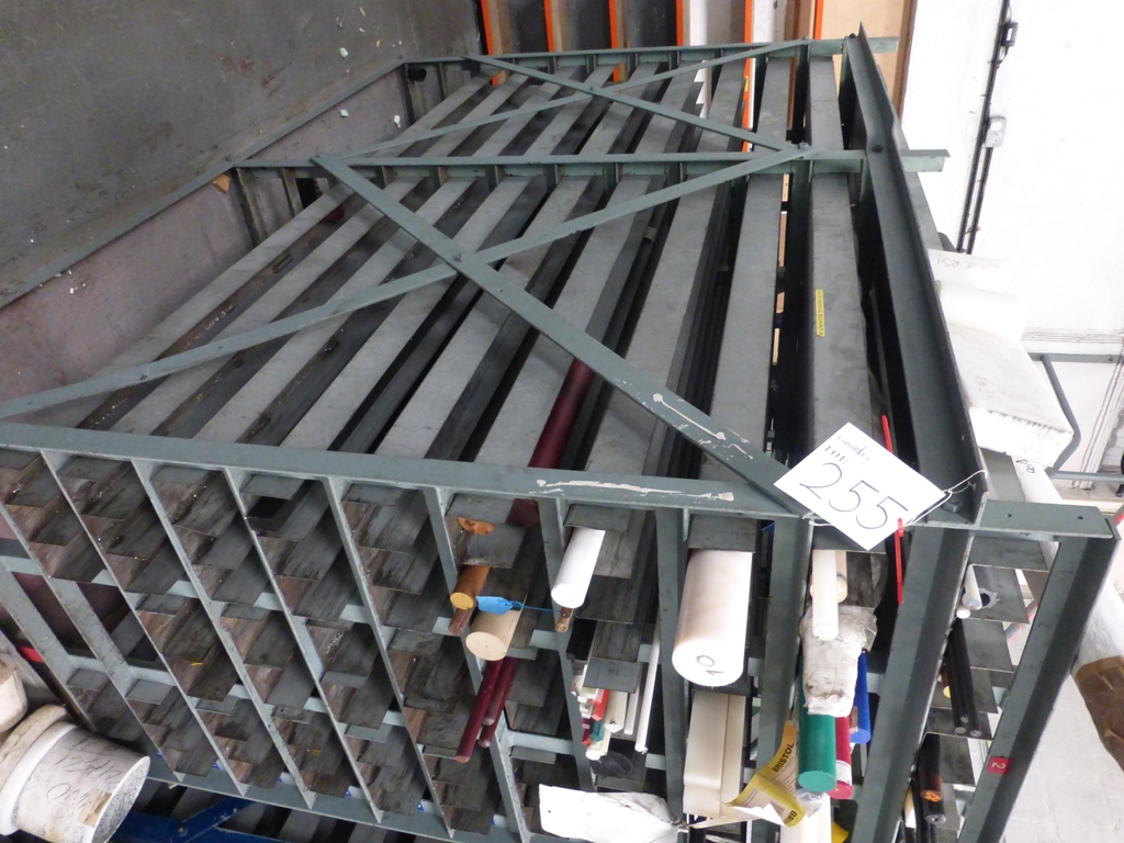 Steel 36 Shelf Stock Storage Rack