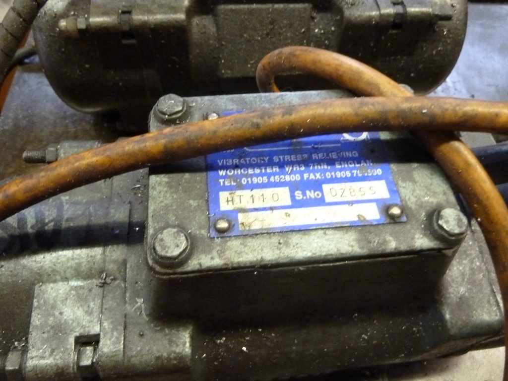 Claxton VSR Vibrating Stress Relieving Unit