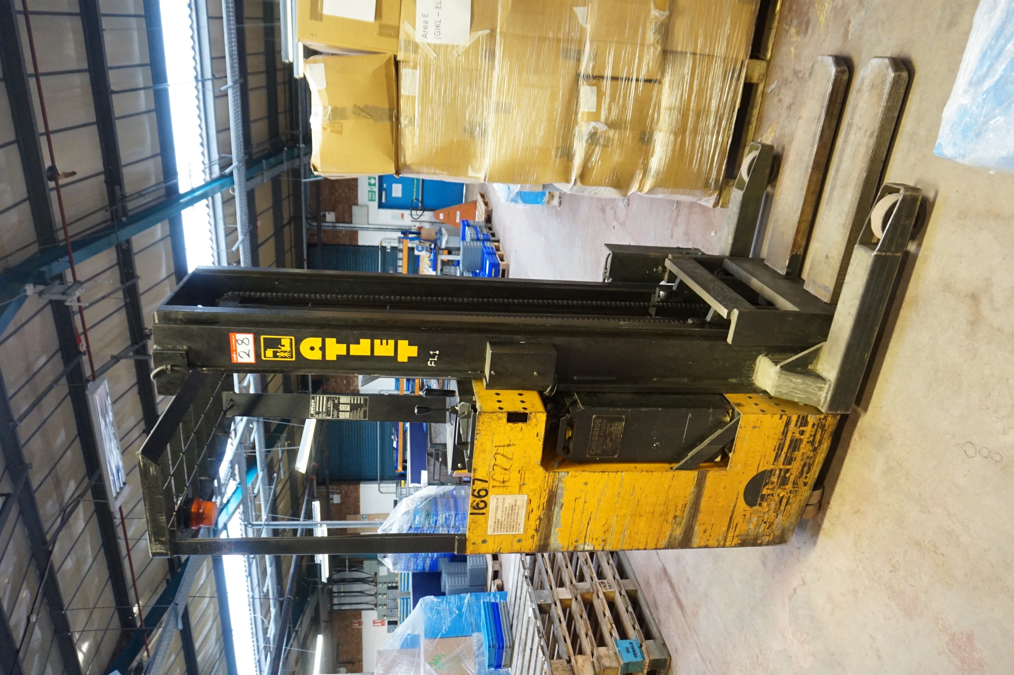 Atlet Reach Fork Truck Model 100T360/ATF/AJN