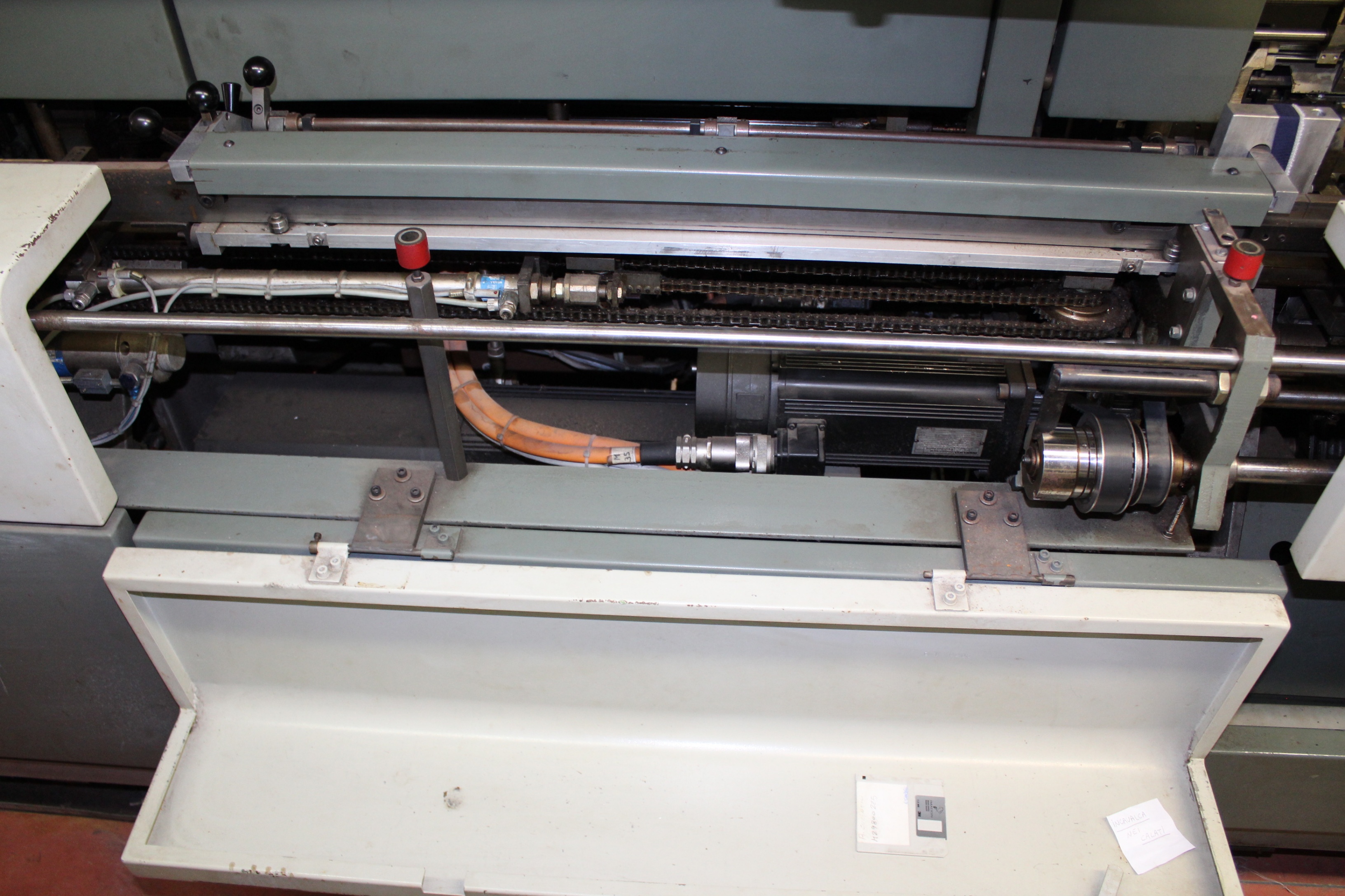 Scheller Model NCH Fully Fashioned Flat Knitting Machine