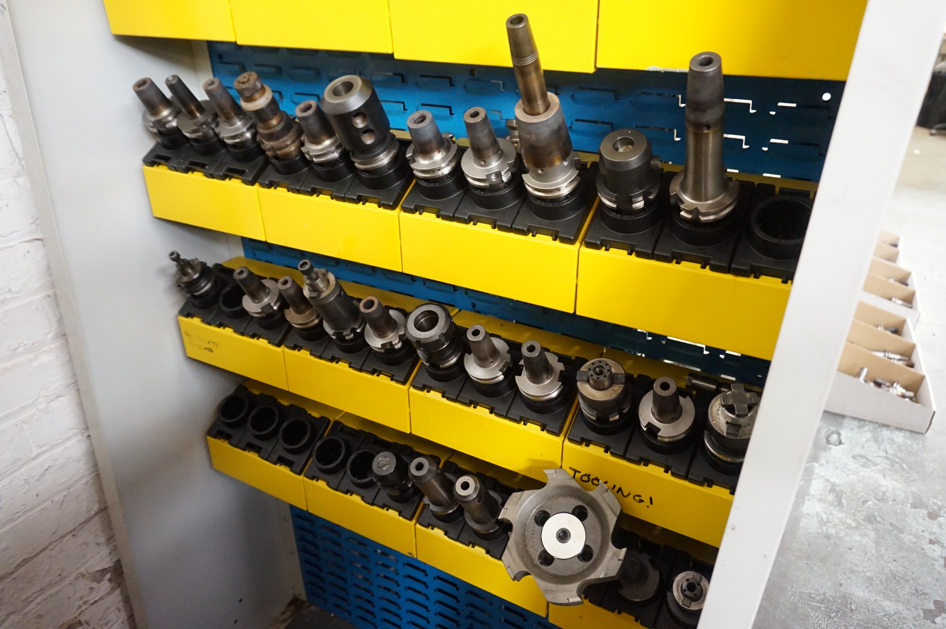 Rack of CAT 40 Tooling