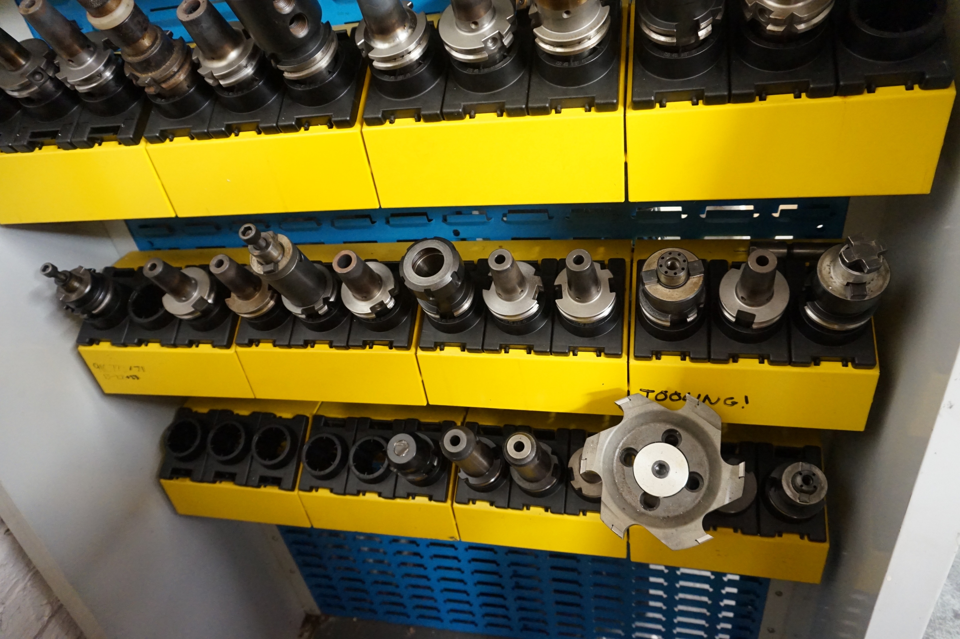 Rack of CAT 40 Tooling