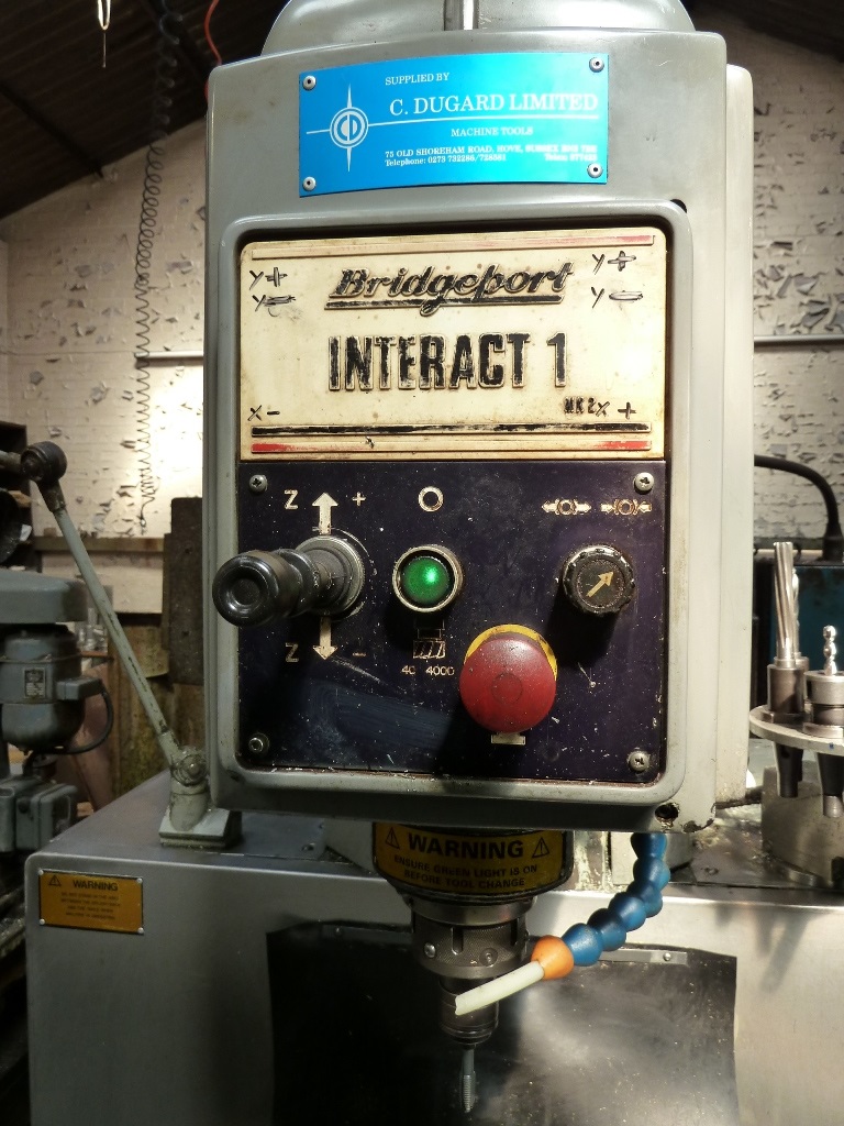 Bridgeport Interact 1 CNC Milling Machine with Heidenhain TNC 151 Control