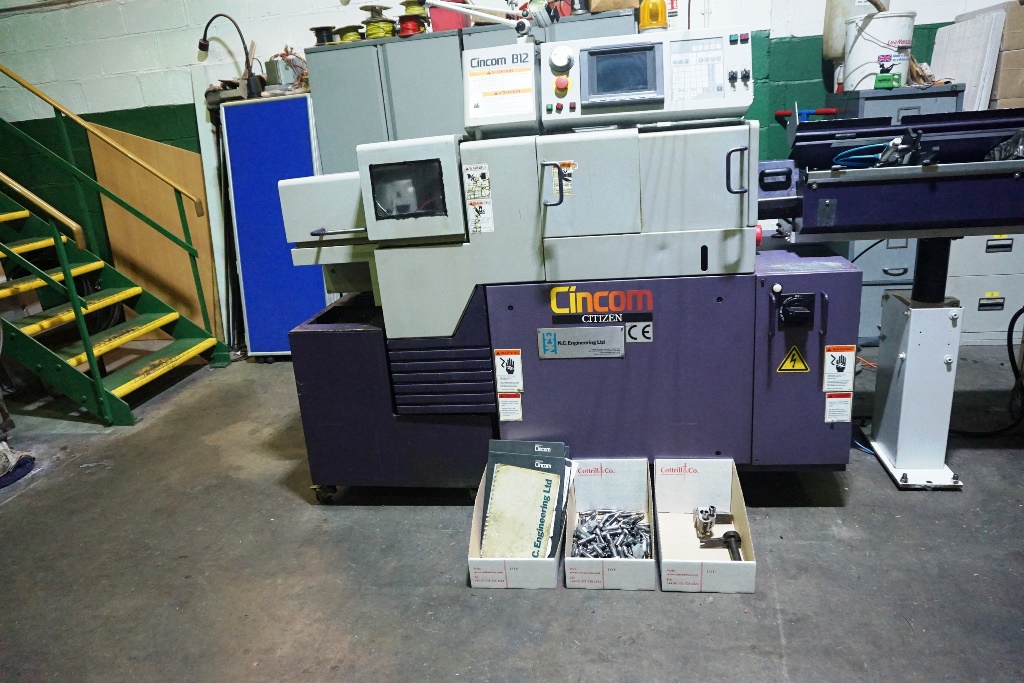 Citizen Cincom B12 Sliding Head Lathe