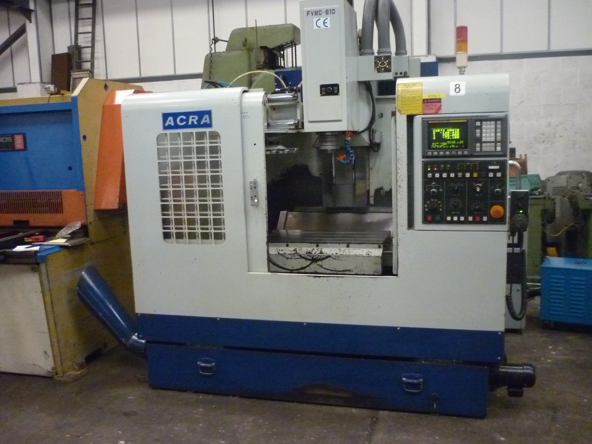 Acra FVMC-610 Vertical Machining Centre