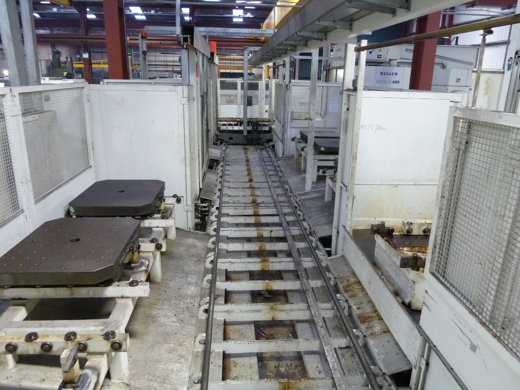 Heller Flexible Machining System comprising of (2) Heller MCP-H400 ...