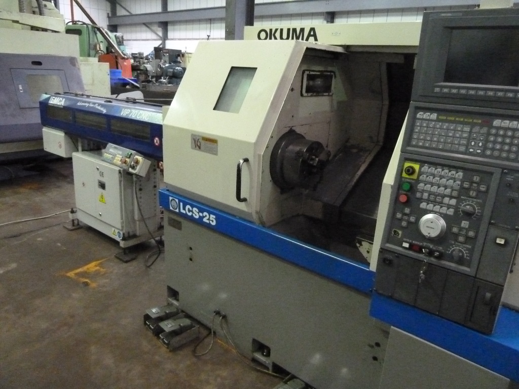 Okuma Type LCS-25 CNC Lathe