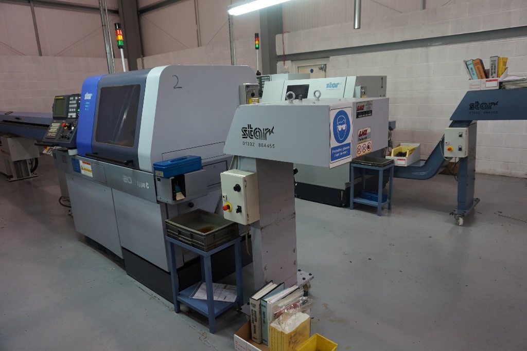 Star SR-20 J Type C Sliding Head CNC Lathe