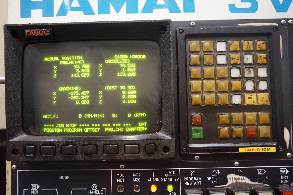 Hamai 3VS Vertical Machining Centre