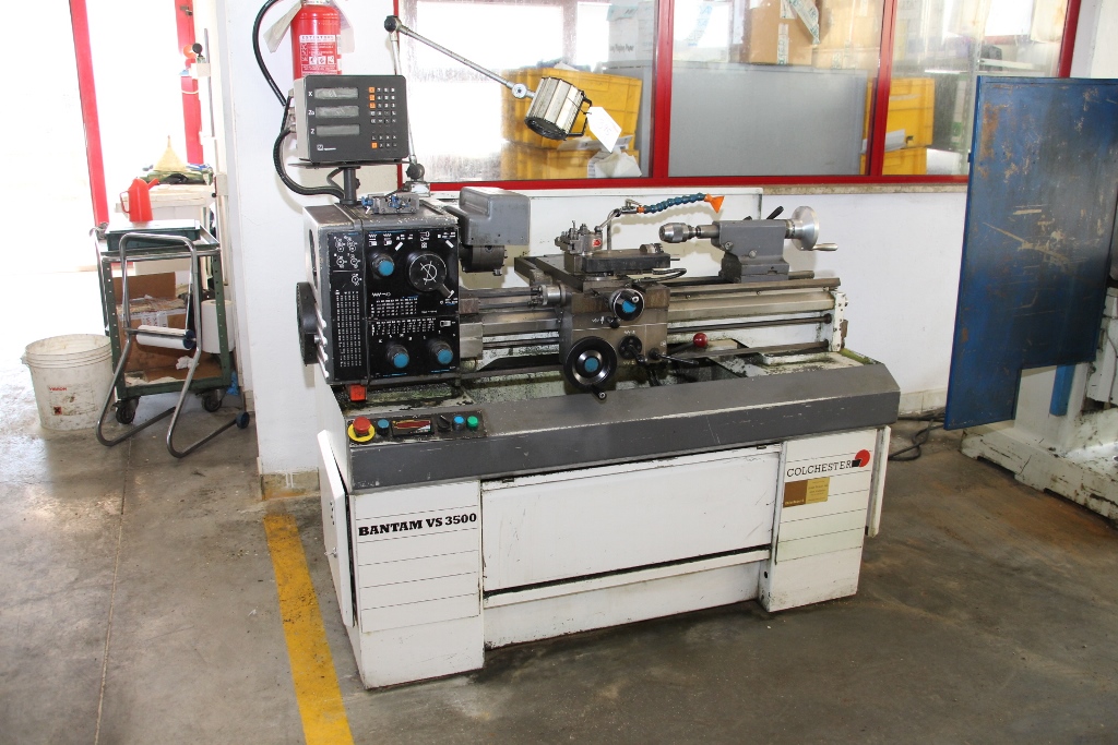 Colchester Bantam Vs 3500 Cutting and Bar Lathe