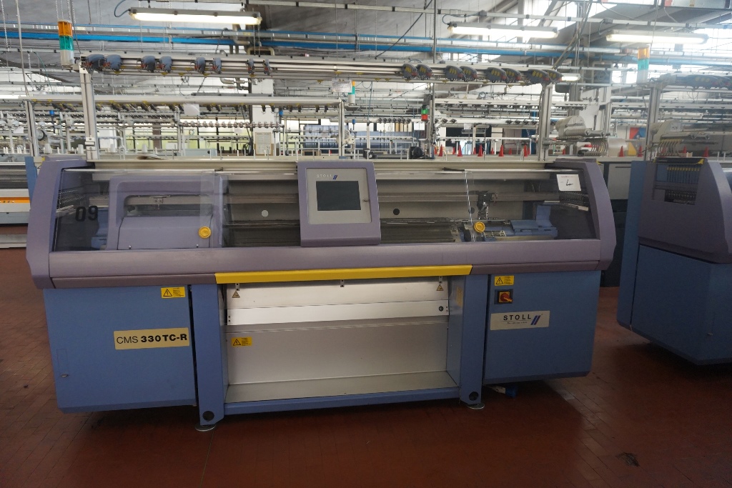 Stoll Model CMS 330 TCR Flat Knitting Machine