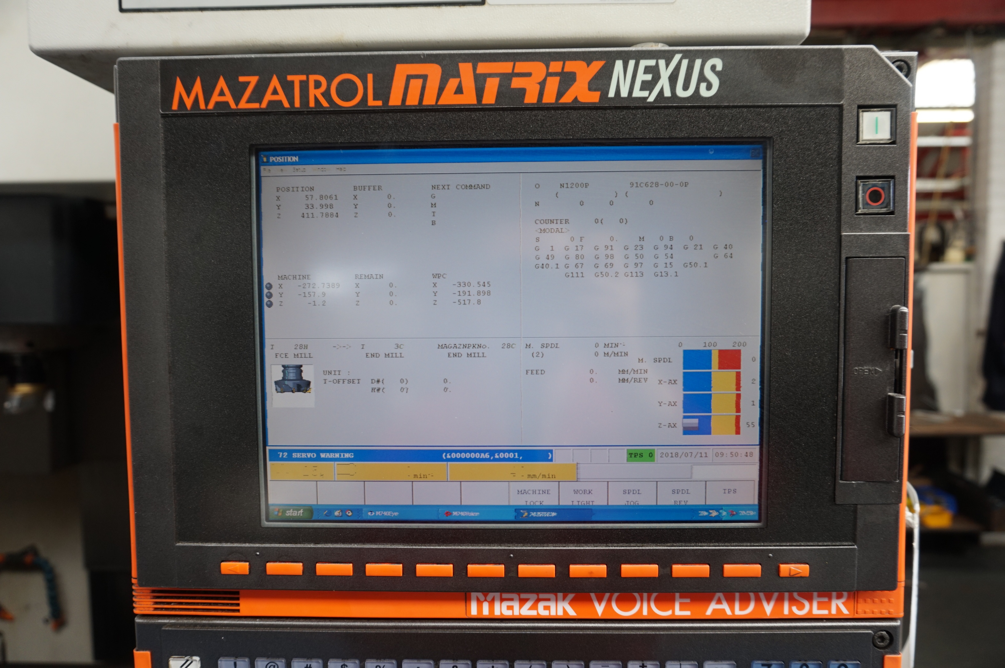 Mazak Nexus VCN 410A-II 3 Axis Vertical Machining Centre