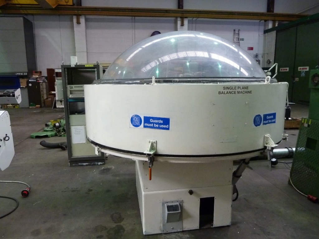 Single Plane Balancer with Schenck Control System
