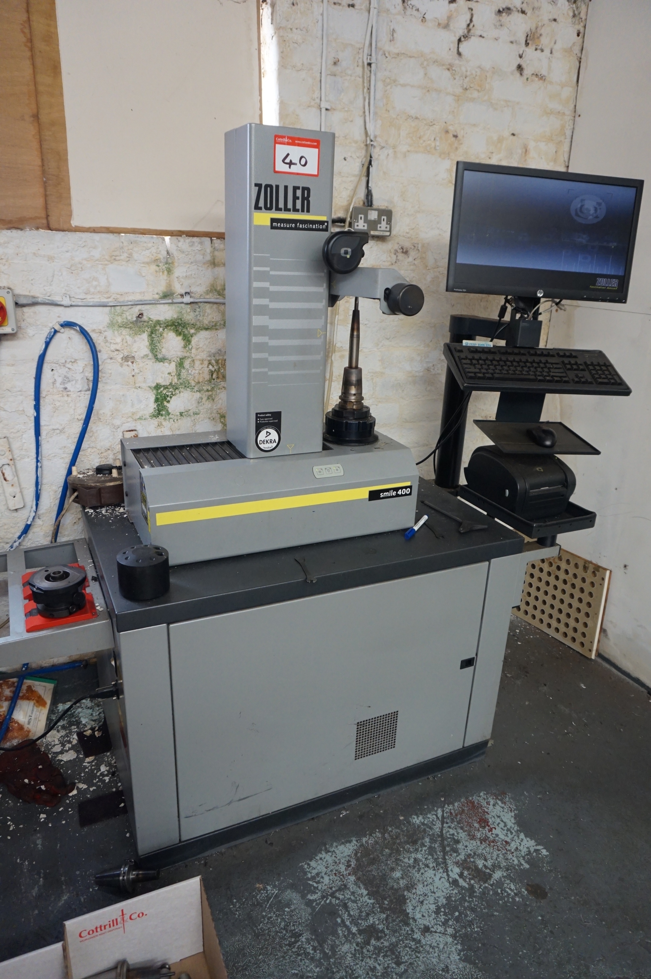 ZOLLER Smile 400 Tool Pre-setting Machine- Dekra Certified