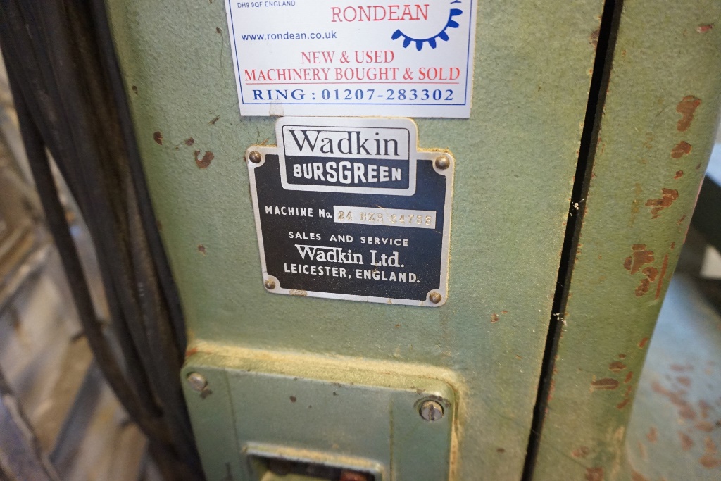 Wadkin Bursgreen Bandsaw