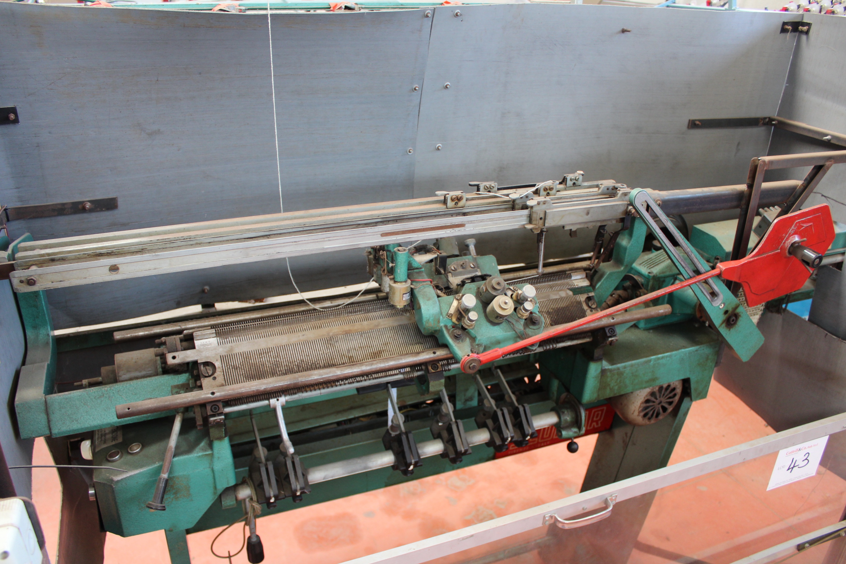 Scomar Flat Bed Knitting Machine