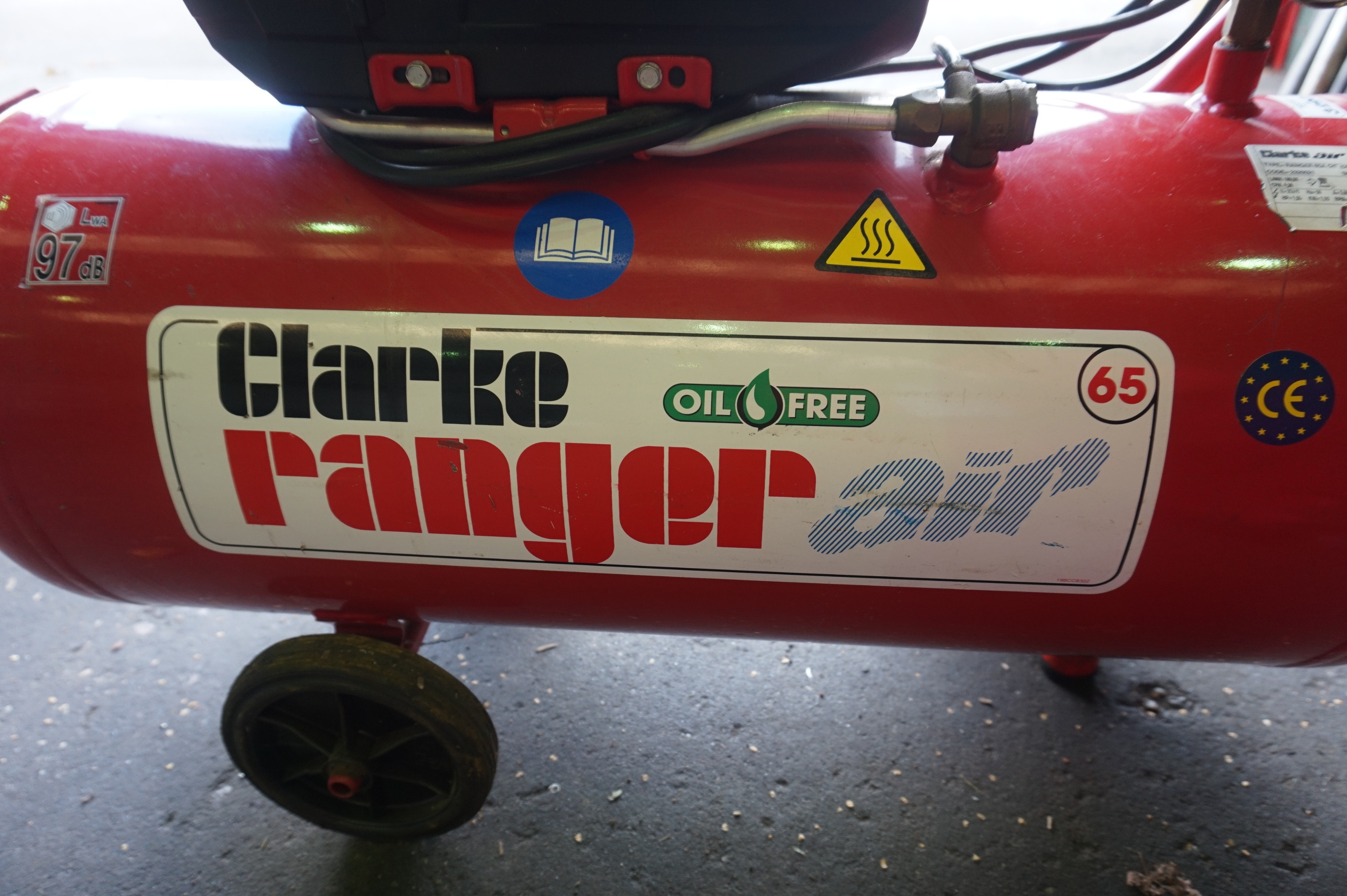 Clarke Ranger 65A 0/F Compressor
