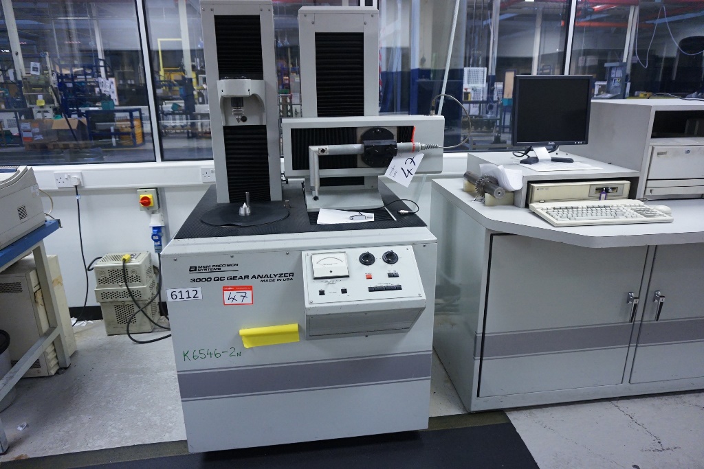 M&M CMM Gear Checker, Model 301241212