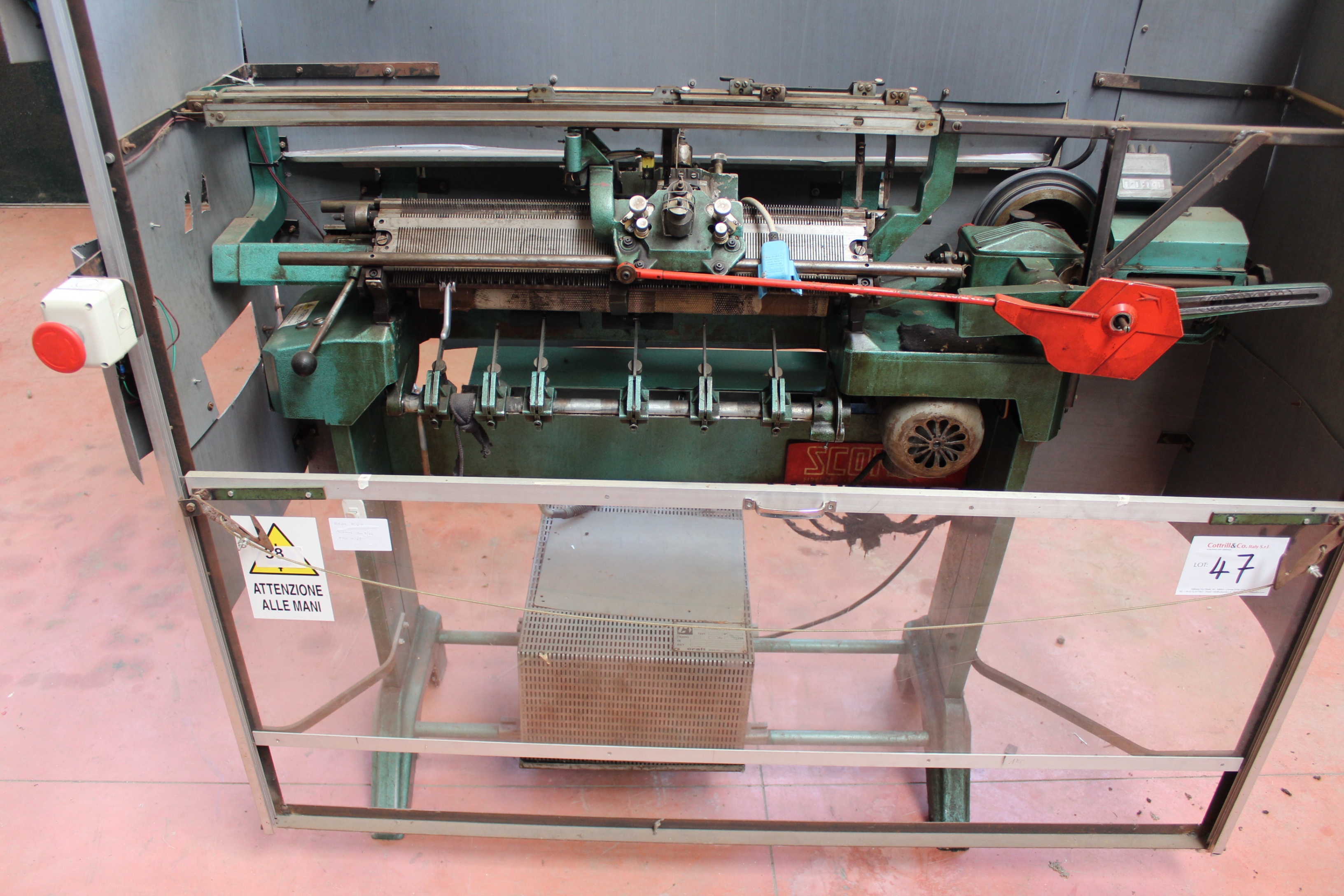 Scomar Flat Bed Knitting Machine