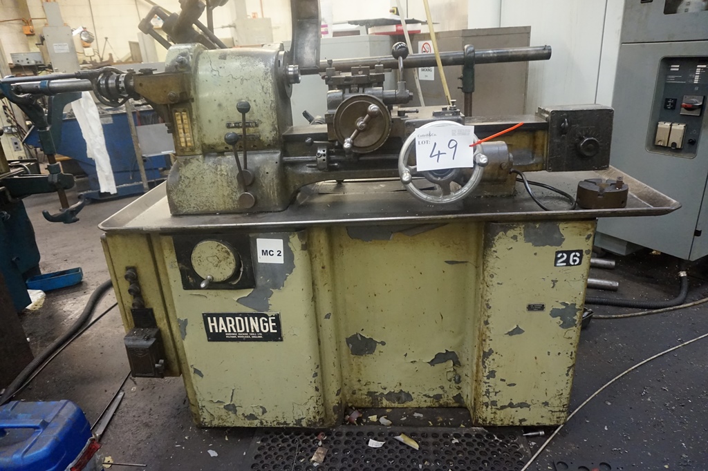 Hardinge Model HC Lathe