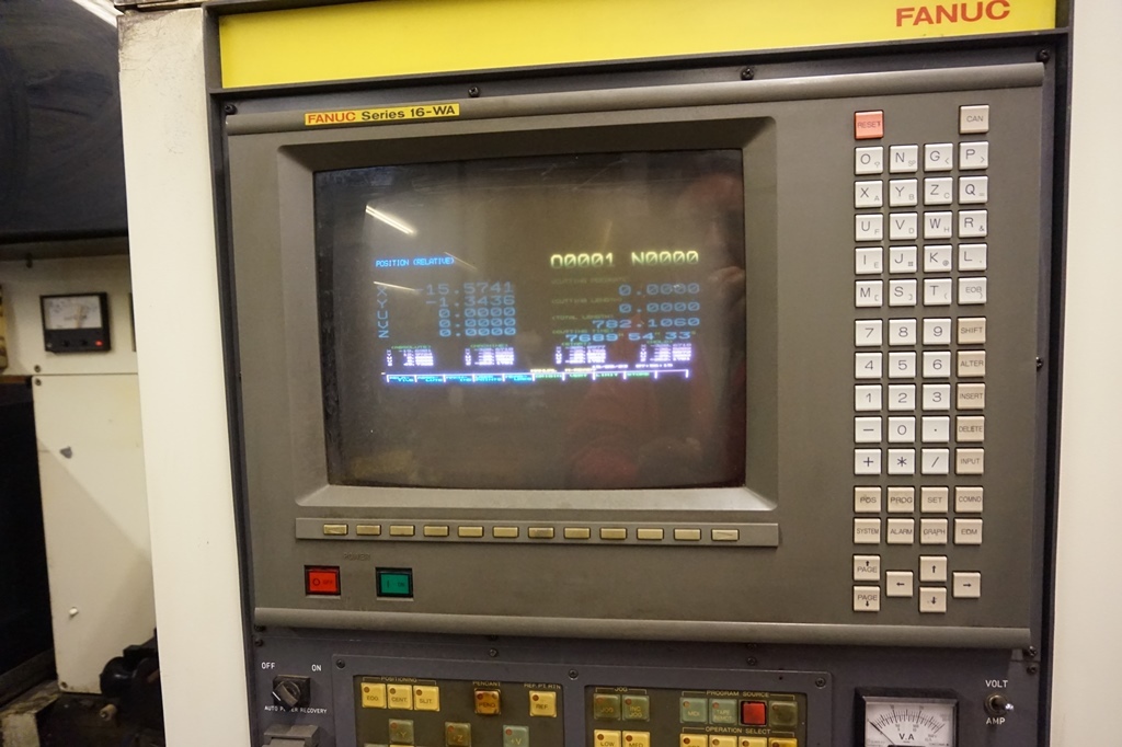 Fanuc CUT-WZ Wire EDM with Fanuc 16-WA Control