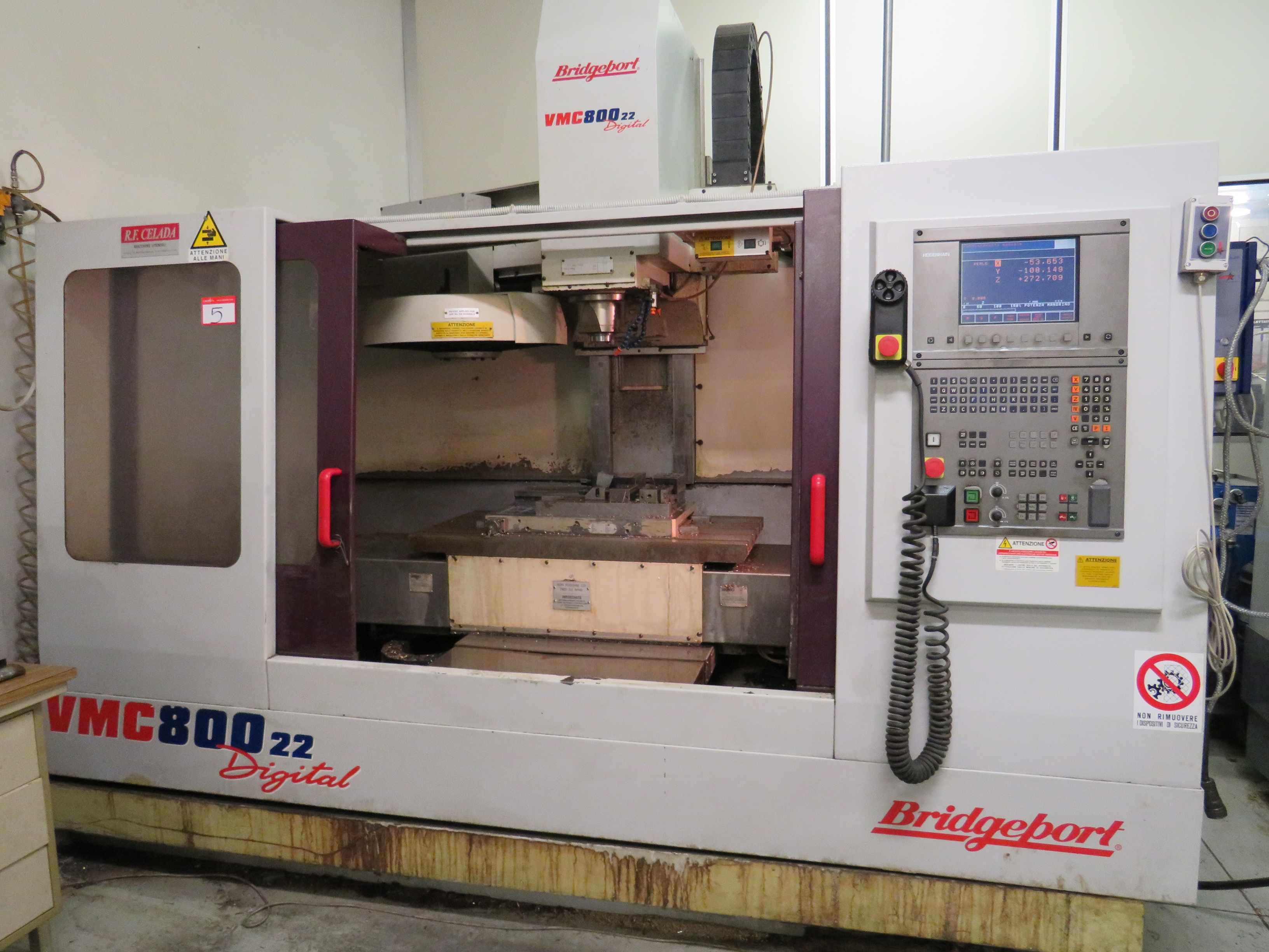 Bridgeport VMC 80022 Digital Vertical Machining Centre