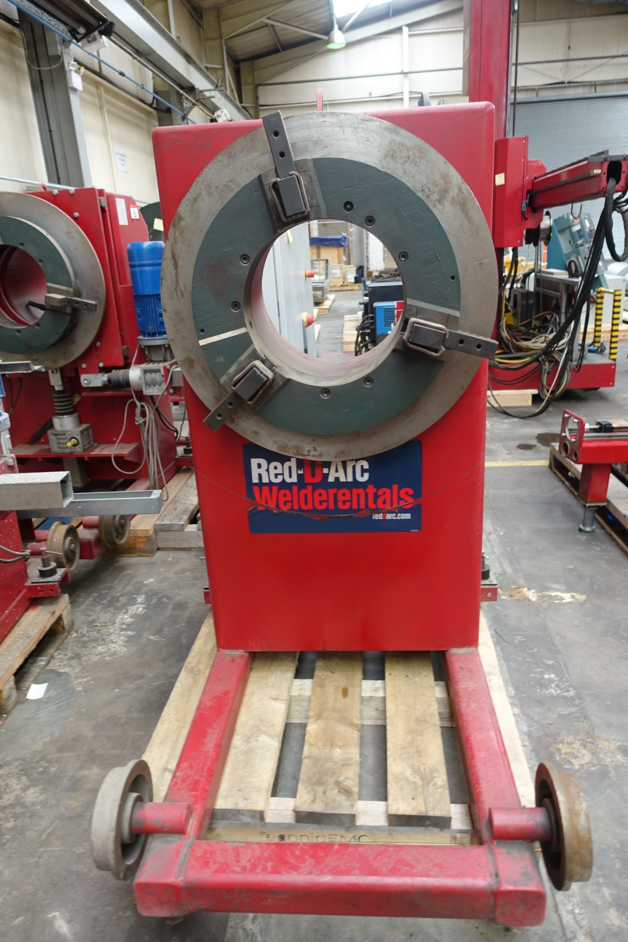 (2) A & N Vertical Rotating Turntable Positioners