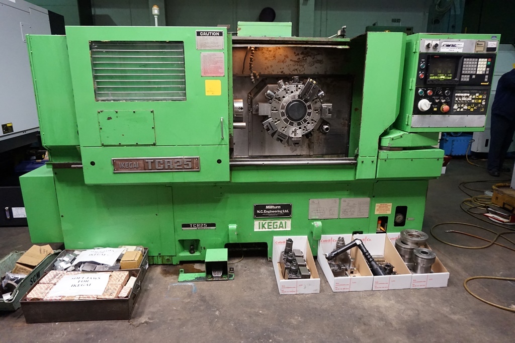 Ikegai TCR 25 CNC Millturn Lathe with Fanuc 10T Control