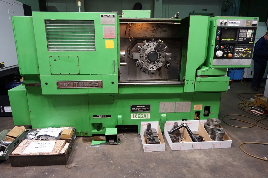 Ikegai TCR 25 CNC Millturn Lathe with Fanuc 10T Control