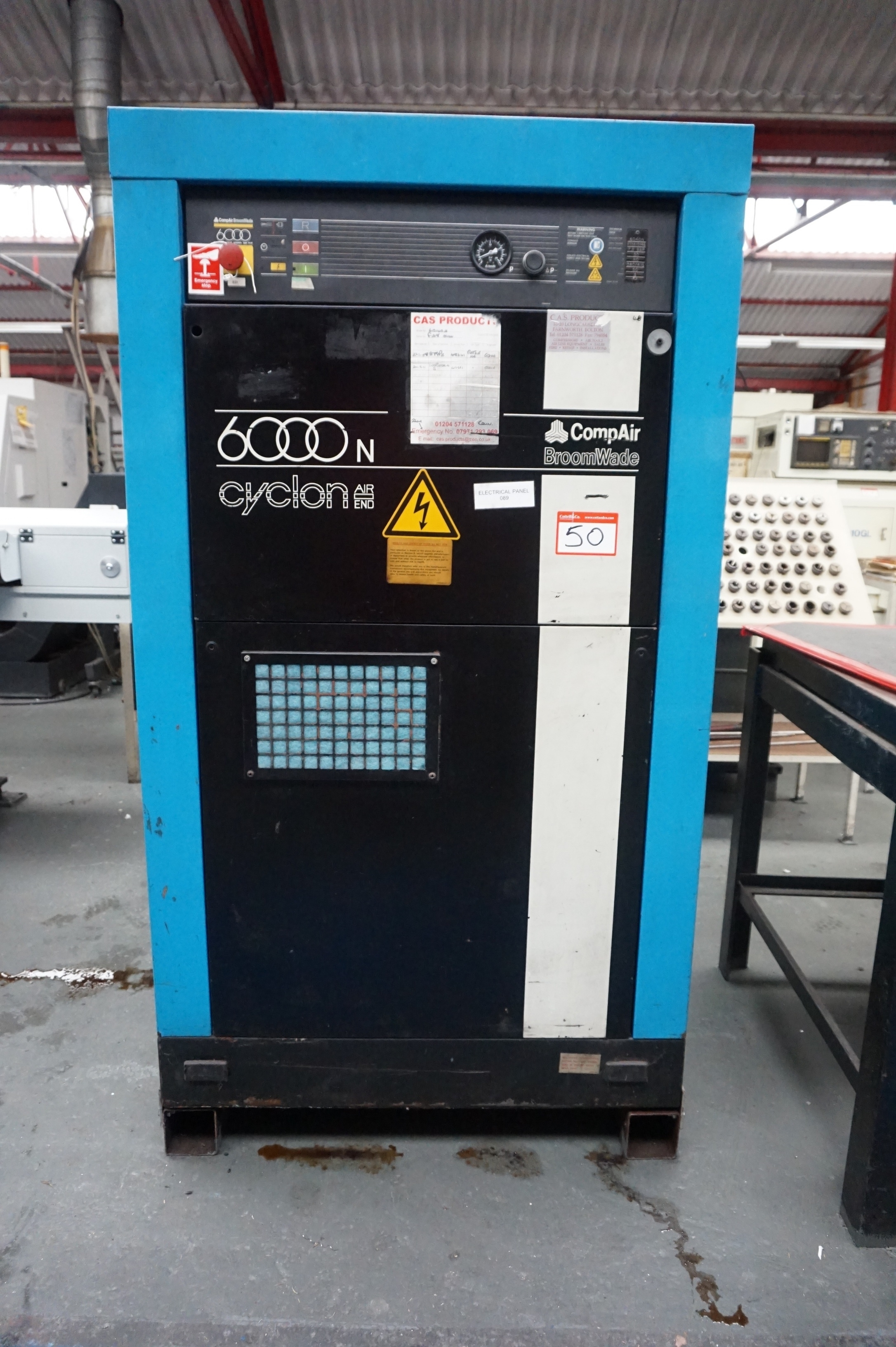 Compair 6040N Broomwade 6000N Cyclon Air End Compressor