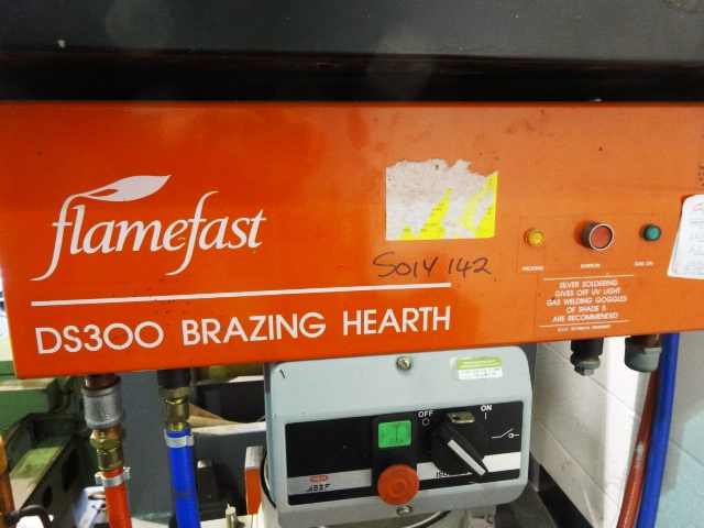Flamefast Model DS300 Brazing Hearth